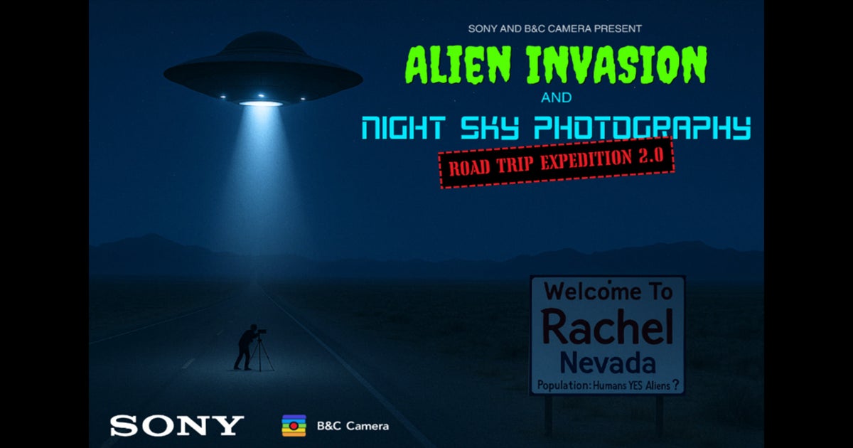 Alien Invasion & Night Sky Photography Road Trip Expedition 2.0 | Sony ...