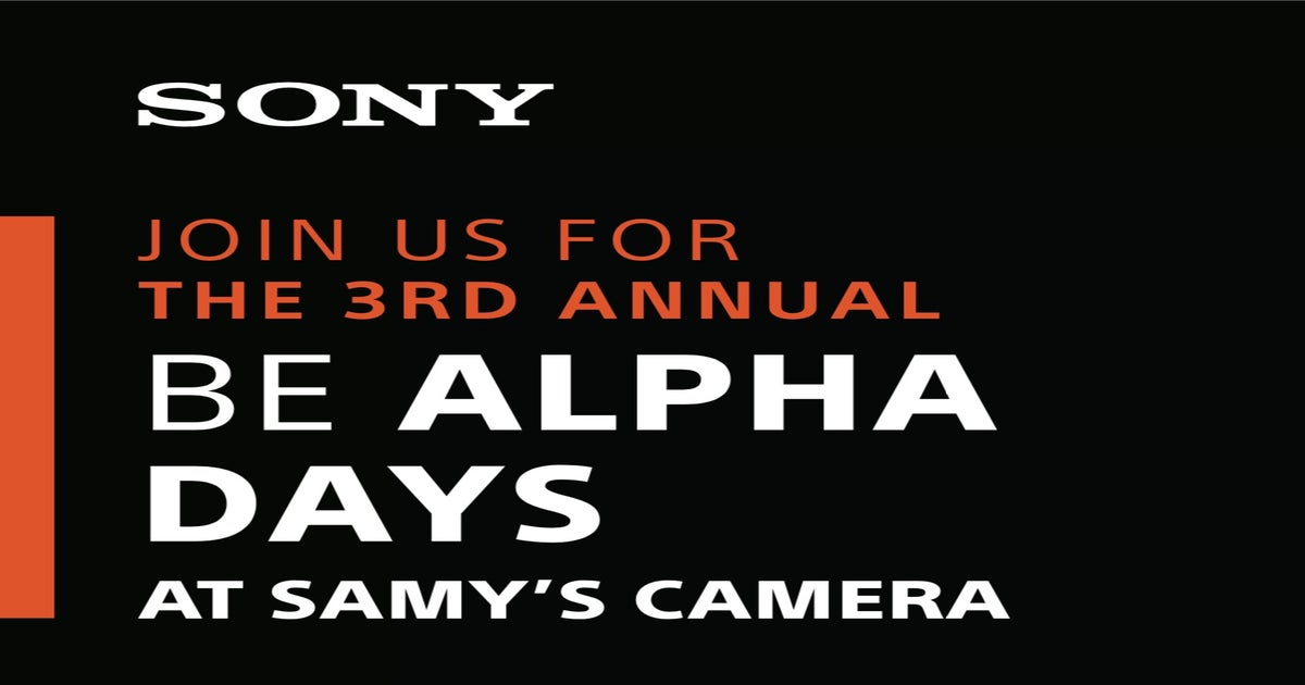 3rd Annual Be Alpha Days At Samy's Camera | Sony | Alpha Universe