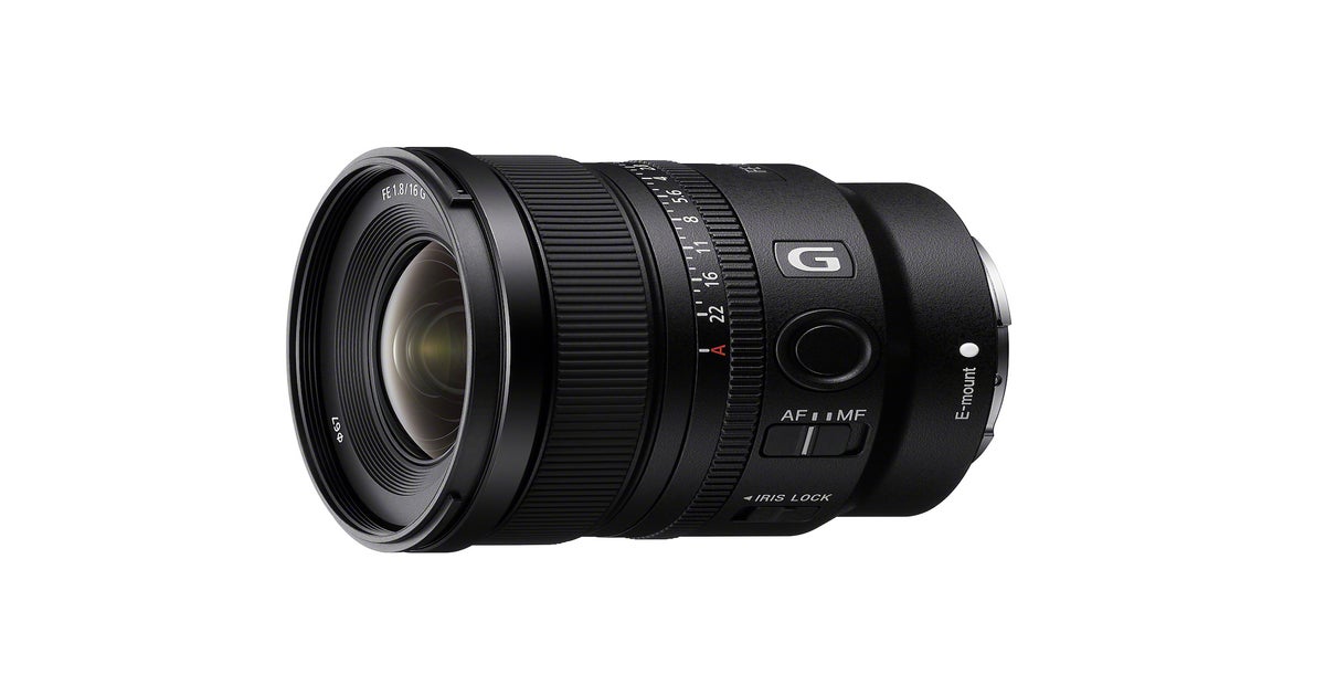 Sony Electronics Launches The Ultra-Wide 16mm F1.8 G Full-Frame Prime ...