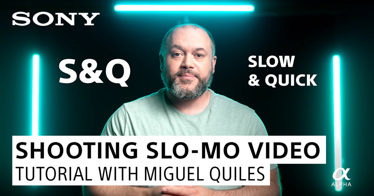 Slow-Motion Video Tutorial With Miguel Quiles | Sony | Alpha Universe