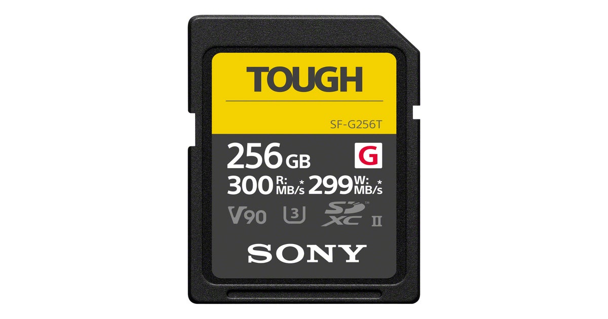 Sony Announces 256GB Capacity TOUGH Memory Card | Sony | Alpha Universe
