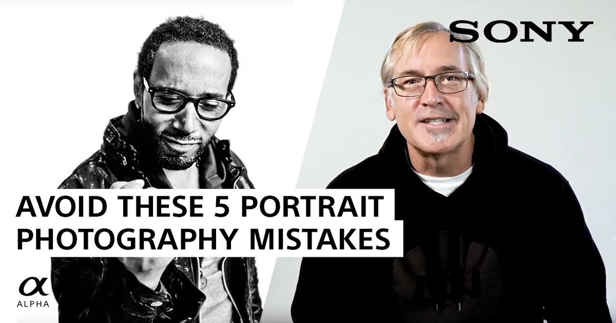 Top 5 Portrait Photography Mistakes To Avoid | Sony | Alpha Universe