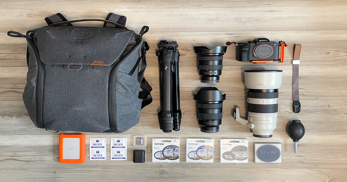 What’s In My Bag: A Sony Alpha Lightweight Travel Kit For Landscapes ...