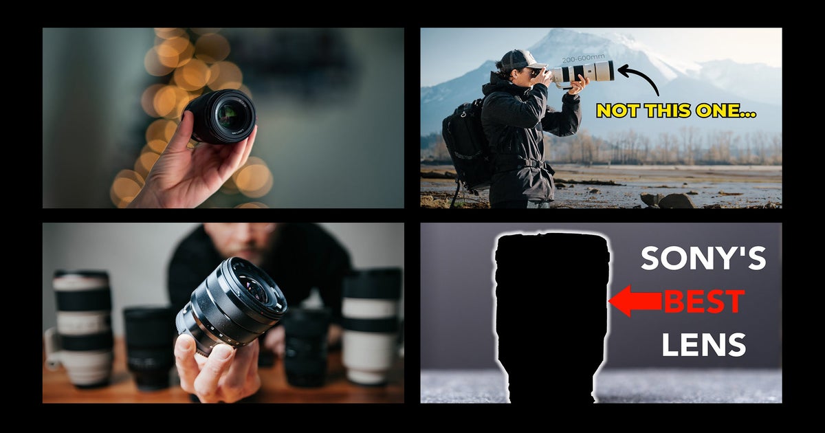 Creators Sound Off On Sony Lenses They Say Are The Most Underrated ...