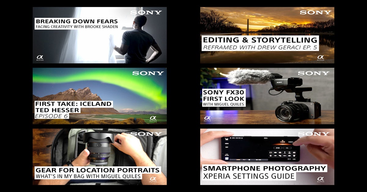 6 Must-Watch Videos From The Sony Alpha Universe YouTube Channel | Sony | Alpha Universe