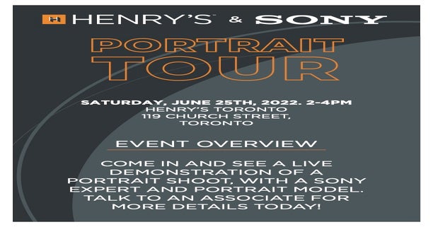 Henry's Toronto Portrait Tour | Sony | Alpha Universe