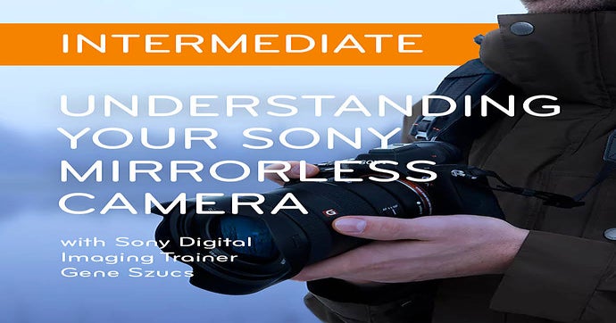Understanding Your Sony Mirrorless Camera: Intermediate | Sony | Alpha ...