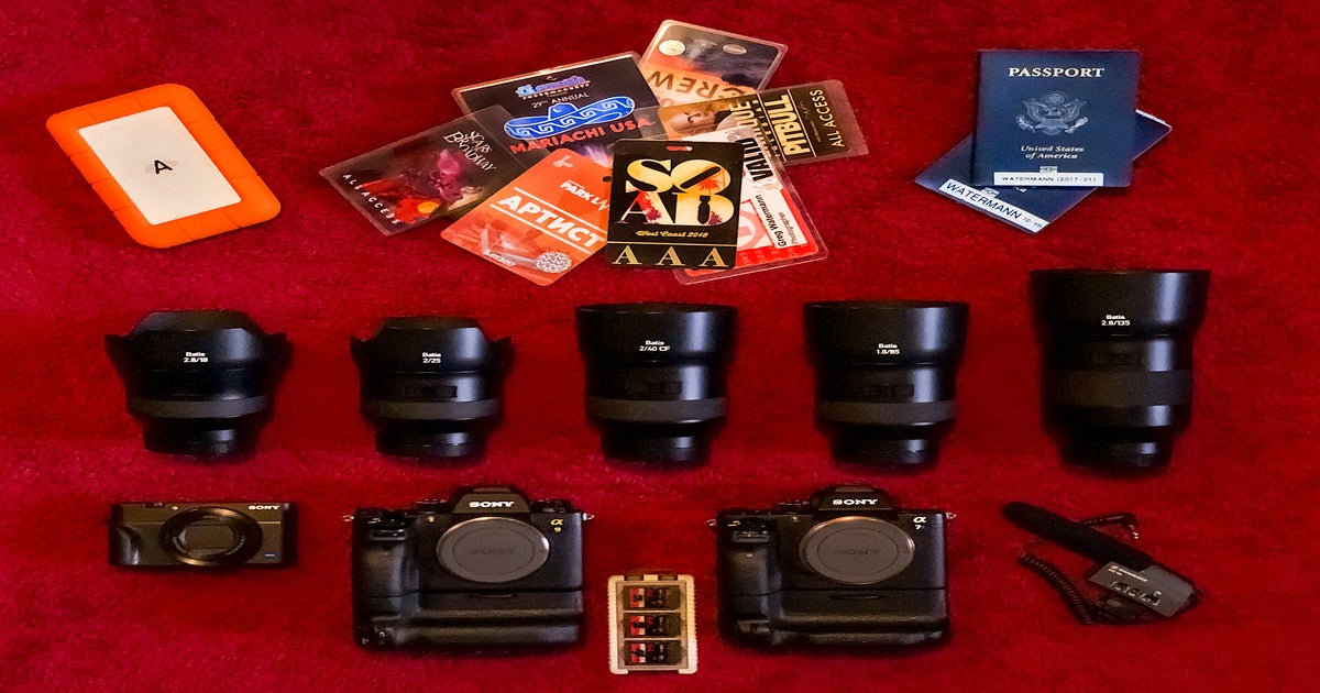 What's In My Bag: Greg Watermann's All-Access Concert Kit | Sony ...