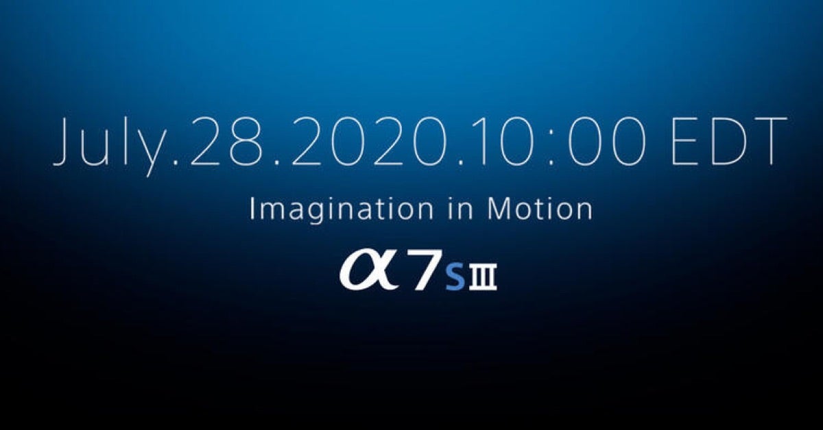 Sony Alpha 7S III World Premiere | Sony | Alpha Universe